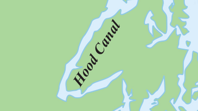 Hood Canal Fishing Map